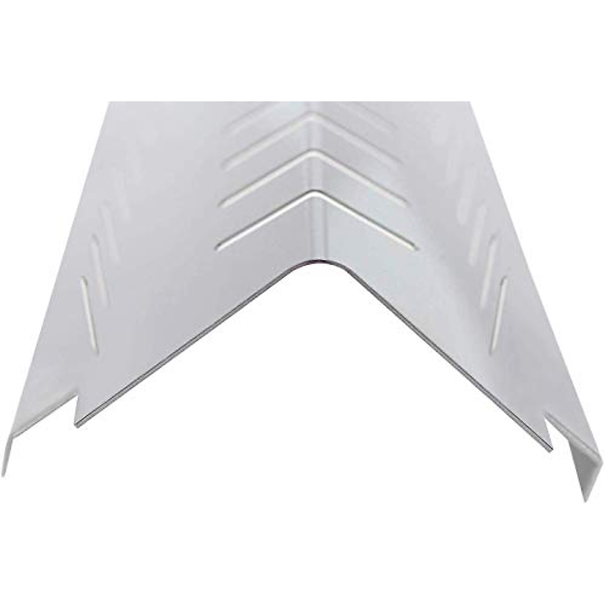 Votenli C2490A(3-Pack) S9401A(3-Pack) 15" Stainless Steel Heat Plate and 13 3/4” Cast-Iron Grill Pipe Burner Replacement for Charbroil 463240804, 463240904, 463241704, 463241804, 463247004, 463247504