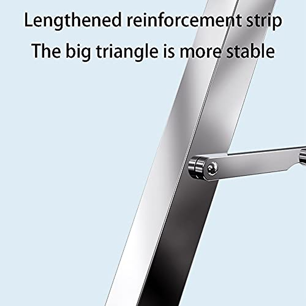 AKDXM Portable Drying Rack Foldable Bold Stainless Steel Hanger Adjustable Large-Capacity Metal Hanger Windproof Hook Suitable Indoor Outdoor Simple Clothes Poles,120 to 160x75x1400cm