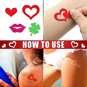 Crtiin Roll of 500 Pieces Tanning Stickers for Body Sunbathing Tanning Bed Stickers Self Adhesive Body Stickers for Tanning Stickers Outdoor Indoor Salon Supplies(Multi Pattern)