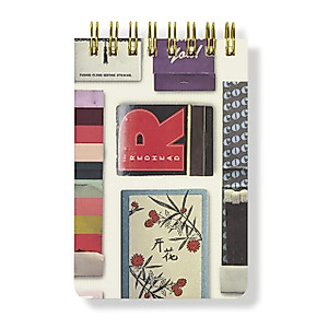 Kate Spade New York Mini Spiral Notepad Set of 3, Pocket Notebooks with 75 Lined Pages Each, Matchbook