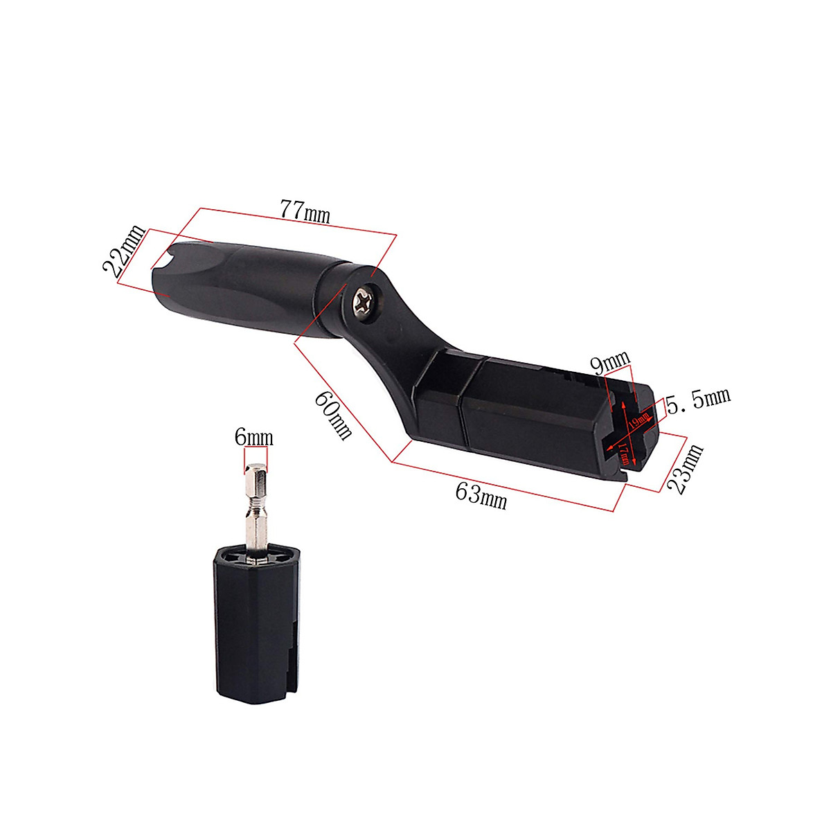 Metallor Multifunction Guitar String Winder Bridge Pin Remover Speed Peg Puller for Guitar Bass Banjo Mandolin Ukulele and More String Instruments Black.