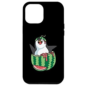 iPhone 14 Pro Max Melon Penguin Fruit Vendor Case