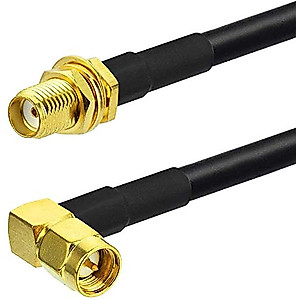 Bingfu Dual Band VHF UHF 136-520MHz 42.5 inch Foldable CS Tactical SMA Female Ham Radio Antenna with 3 feet Extension Relocation Cable for Kenwood Baofeng BF-F8HP UV-5R UV-82 BF-888S GT-3 Ham Radio