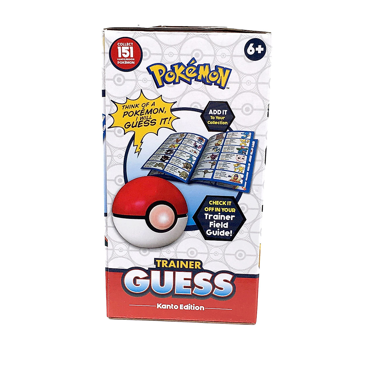 Pokemon Trainer Guess - Kanto Edition Toy, I Will Guess It! Electronic Voice Recognition Guessing Brain Game Pokemon Go Digital Travel Board/ Toys