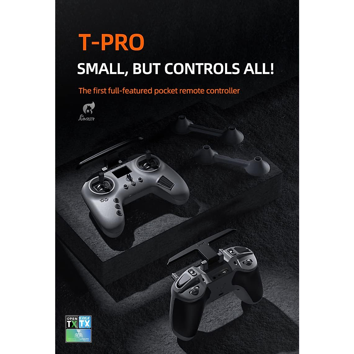 Jumper T Pro OpenTX Hall Sensor Gimbal Remote Controller with JP4IN1 Multi-Protocol Module Radio