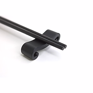 Anime Sticks - Tanjiro & Zenitsu Set of 2 Fiberglass Chopstick Pairs with Stands - 24cm Long