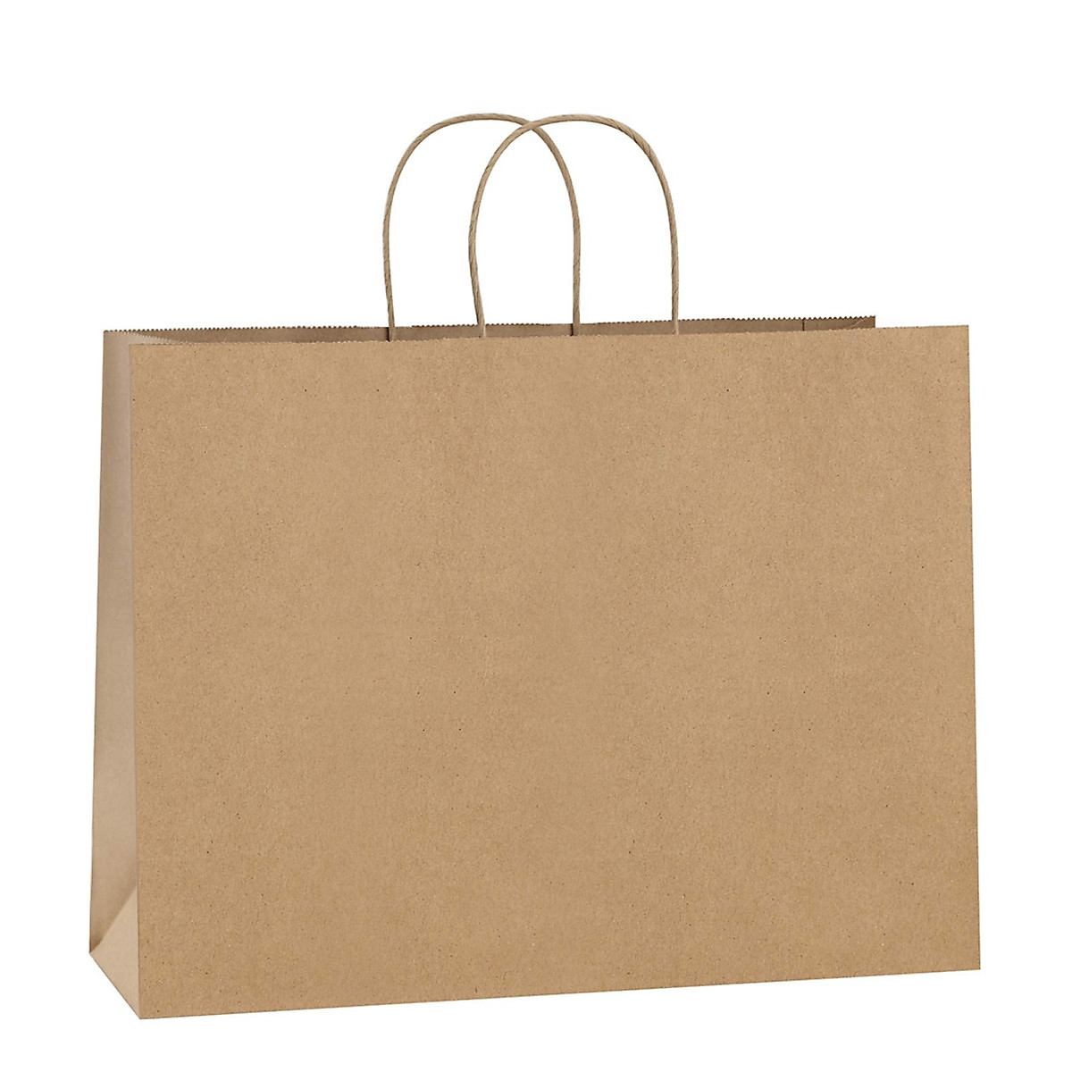 BagDream 16x6x12 Large Kraft Paper Gift Bags with Handles Brown Paper Bags for Shopping, Grocery, Retail, Merchandise, Recycled Paper Bags Sacks (Thicken, 25Pcs)