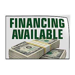 Decal Stickers Multiple Sizes Financing Available Business C Industrial Vinyl Safety Sign Label Business 36x24Inches