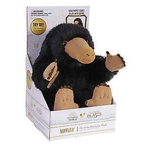 The Noble Collection Wizarding World Fantastic Beasts Nifflerâ„¢ Electronic Interactive Plush Puppet