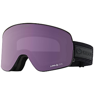 Dragon Unisex Snowgoggles NFX2 with Bonus Lens - Midnight with Lumalens Midnight + Lumalens Violet, Medium