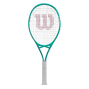 Wilson Essence + Tempest Pro Lite Tennis Racquet Doubles Bundle w (1) Advantage II Tennis Bag (Pink) and (3) Pink Tennis Balls