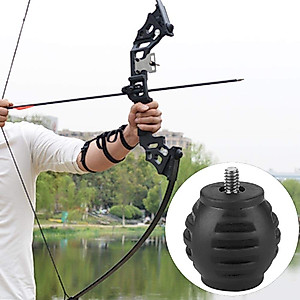 Tihebeyan Archery Bow Stabilizer,Noise Aborption Vibration Damper for Compound Bow String Shockproof Ball