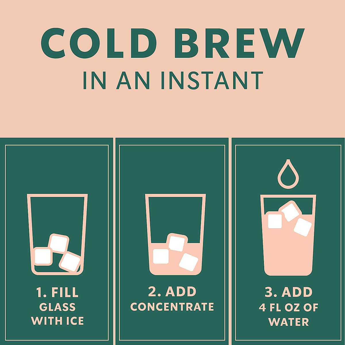 Starbucks Cold Brew Coffee Concentrate, Signature Black and Naturally Flavored Madagascar Vanilla, Multi-Serve, 2 Bottles (32 Fl Oz Each)