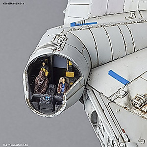 Bandai Hobby Star Wars 1/144 Plastic Model Millennium Falcon (Lando Calrissian Ver.) "Solo: A Star Wars Story"