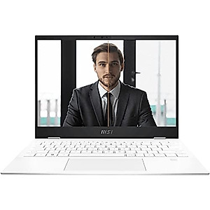 MSI Summit E13 Flip Evo Business Professional Laptop: 13.4" FHD+ 1200p, Intel Core i5-1155G7, Intel Iris Xe, 16GB, 512GB SSD, Thunderbolt 4, WiFi 6E, TPM 2.0, Win10, Pure White (A11MT-235)