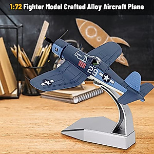 Diecast Military Airplanes, Metal Fighter Jet Models,1:72 Fighter Model Crafted Alloy Aircraft Plane Compact Exquisite Die Cast Plane Model for Commemorate Collection or Gifts