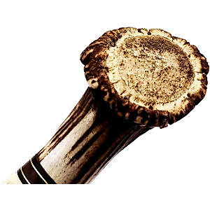 Skokie Knives Custom Hand Made Damascus Steel Hunting Knife Handle Stag Antler