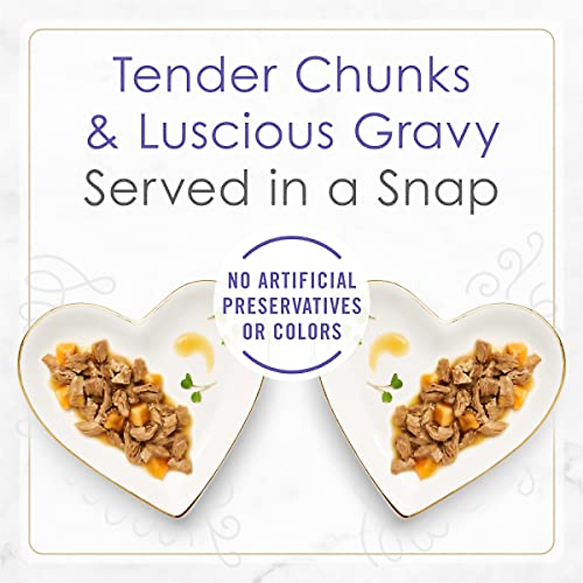 Purina Fancy Feast Gourmet Gravy Wet Cat Food, Petites Turkey & Sweet Potato Entree - (Pack of 12) 2.8 oz. Tubs