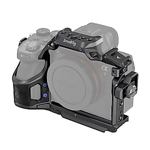 SmallRig Cage Kit w/Cable Clamp for Sony Alpha 7R V/Alpha 7 IV/Alpha 7S III, Camera Cage w/Multiple Accessory Mounting Points, Built-in Quick-Release Plate for Arca-Swiss - 4308