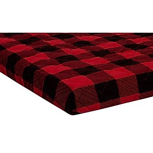 Trend Lab Quilted Jersey Playard Sheet, Buffalo Check