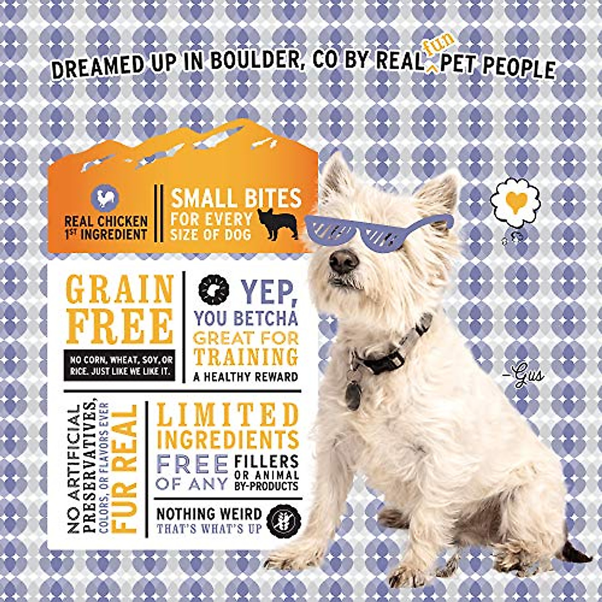 I and love and you Nice Jerky Bites - Grain Free Dog Treats, Chicken + Duck, 4-Ounce, Pack of 1