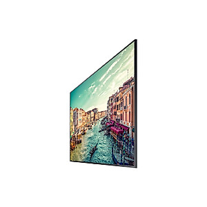 SAMSUNG Business QE82R 82 inch 4K UHD 3840x2160 LED Commercial Signage Display for Business with HDMI, Wi-Fi, and 3-Year Warranty, 350 nit (LH82QEREBGCXGO), Black