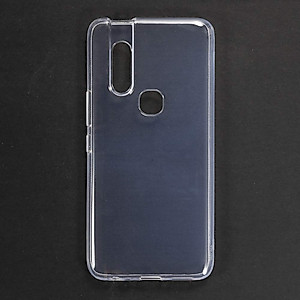 Shantime Infinix S5 Pro Case, Scratch Resistant Soft TPU Back Cover Shockproof Silicone Gel Rubber Bumper Anti-Fingerprints Full-Body Protective Case Cover for Infinix S5 Pro (Transparent)