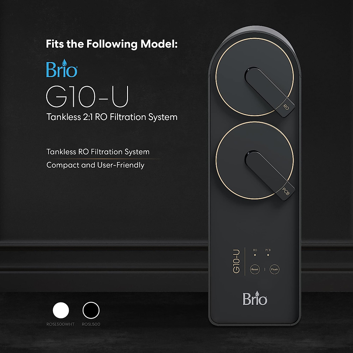 Brio Reverse Osmosis Membrane Replacement for ROSL500 and ROSL500WHT