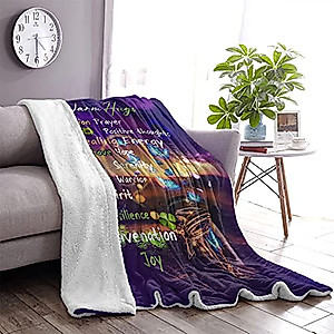 Onecmore Get Well Soon Gifts Throw Blanket,Healing Warm Hugs Gifts Blanket,Sympathy Gifts Cancer Chemo Survivor Caring Gifts for Love Support Strength for Women Men Frien (tq1,50"x 60")
