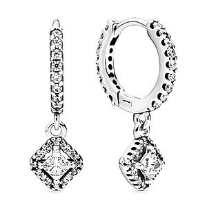 Pandora Square Sparkle, Clear CZ