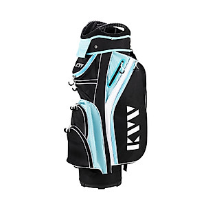 KVV Women’s Complete Golf Clubs Package Set Includes Driver, Fairway, Hybrid, 5#-P# Irons, Putter, Cart Bag, Head Covers, Right Handed