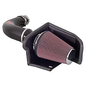 K&N Cold Air Intake Kit: Increase Acceleration & Towing Power, Guaranteed to Increase Horsepower up to 13HP: Compatible 4.6L, V8, 1997-2004 Ford (F150, Heritage, Harley Davidson, Expedition), 57-2541