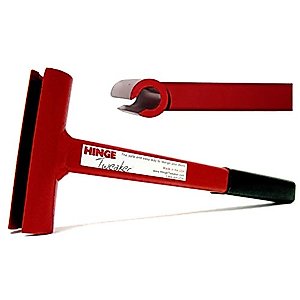 Hinge Tweaker Red Standard Weight Size for .134 Gauge Commercial Door Hinge Adjustment Tool/Hinge Bender