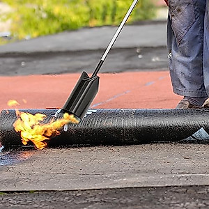 Flame King Propane Torch Kit Heavy Duty Weed Burner 500,000 BTU with 10-FT Hose, 39 inches Long for Weed Burning, Melting Ice and Snow, and Roofing