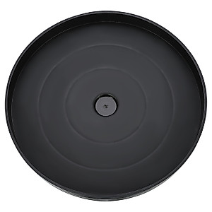 KUAFU 500 lbs Drum Dolly for 55 Gallon Round Container, Heavy Duty Plastic Drum Cart, Durable Plastic Barrel Cart with 5 Swivel Casters Wheels for Moving Item Transport Black