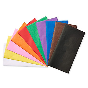 American Greetings Bulk Rainbow Tissue Paper for Birthdays, Easter, Mother's Day, Father's Day, Graduation and All Occasions (200-Sheets)