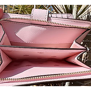 Kate Spade Staci Pineapple Medium Top Zip Satchel Pink Multi Bundled with Kate Spade Colada Medium Compact Bifold Wallet Pineapple Pink Multi K7218