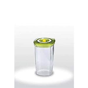 Vacucraft Airtight Juice Storage Container with Lid and Pump For Orange Juice, Coffee, Smoothie, Protein Shake + More
