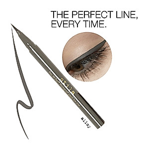 stila Waterproof Liquid Eye Liner, Stay All Day Makeup with Fine Brush Tip | Lasting Satin Finish, Smudge-Proof & Transfer-Resistant