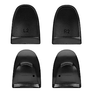Joystick Extension, L2 R2 Extended for, Lengthen Anti-slip, Moderate Hardness, Good Hand Feeling(Black)