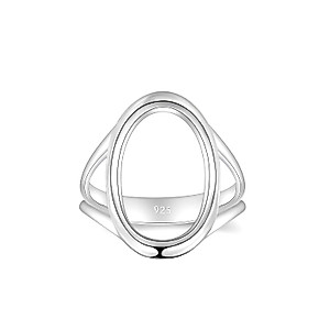 MINDDHA Sterling Silver Circle Ring - Handmade Infinity Band from Israel - Dainty Karma Ring for Women - Ideal Gifts for Anniversary, Birthday, Special Occasions - Stylish Ring, 3.8mm Width, Size 9