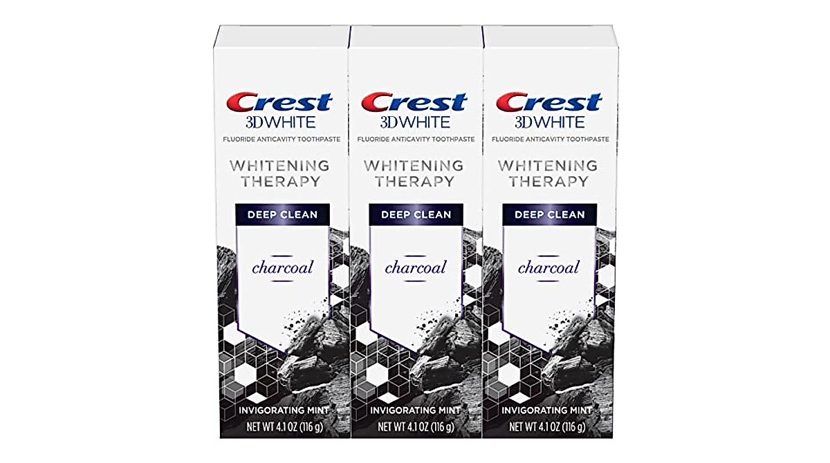 Crest Charcoal 3D White Toothpaste - Deep Clean & Whitening