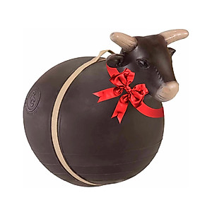 Big Country Toys Bouncy Bull Kids Toys - Rodeo Ride On Toys for Ages 3+ - Bouncy Animals for Toddlers - Inflatable Kids Hopper Toy with Hand Pump