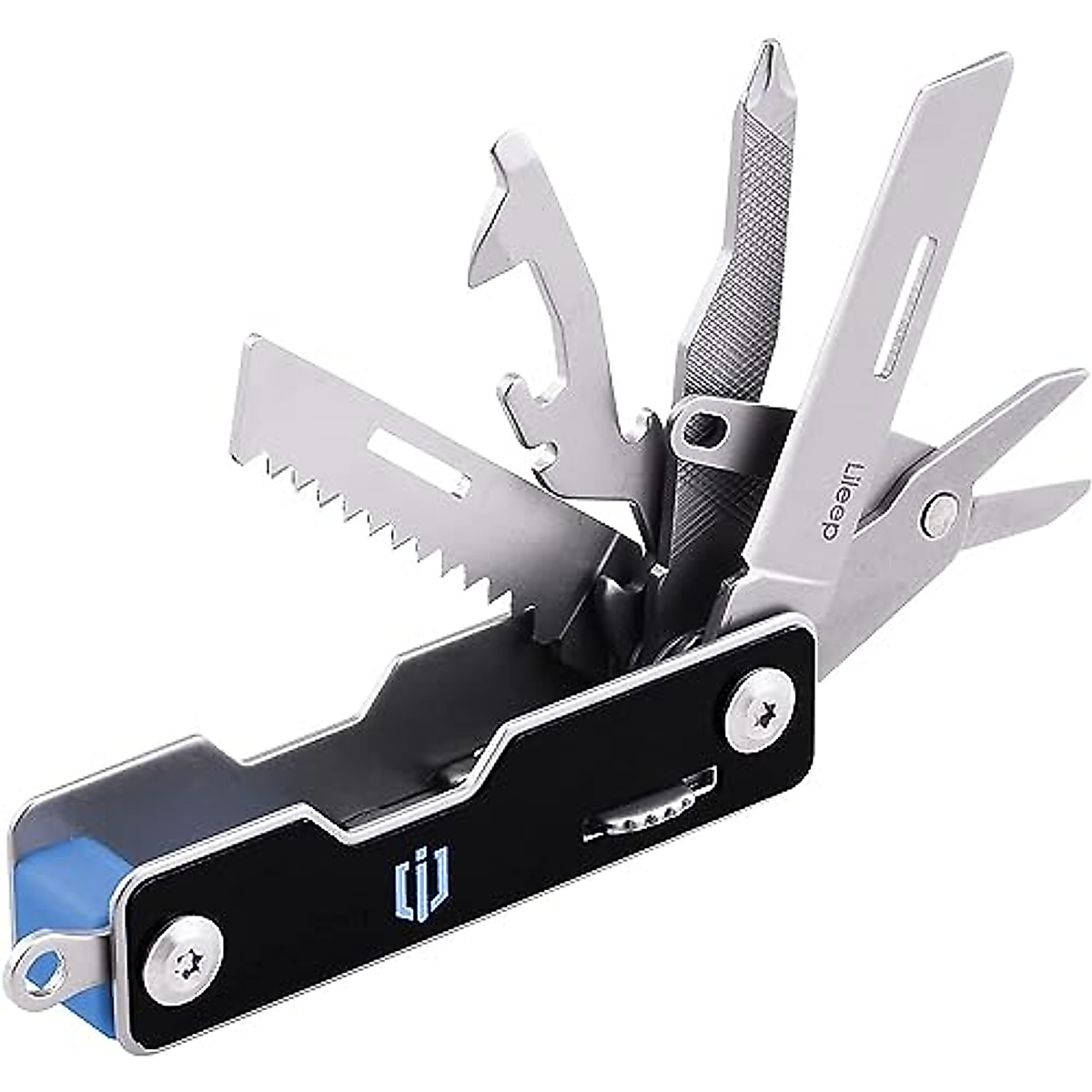 SHIELDON Lileep Multitool Knife, Swiss Style Army Pocket Knife, All in One Tool for Every Day Carry Use