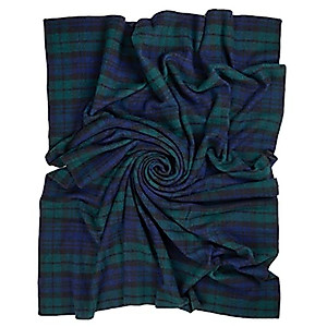 Prince of Scots Highland Tweeds Big Throw (Black Watch)