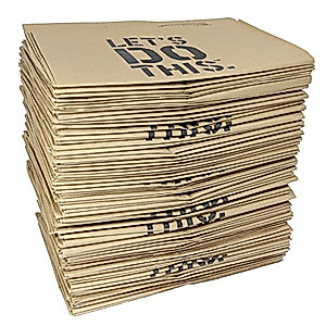 Home Depot Heavy Duty Brown Paper 30 Gallon Lawn and Refuse Bags for Home and Garden (70 Lawn Bags)