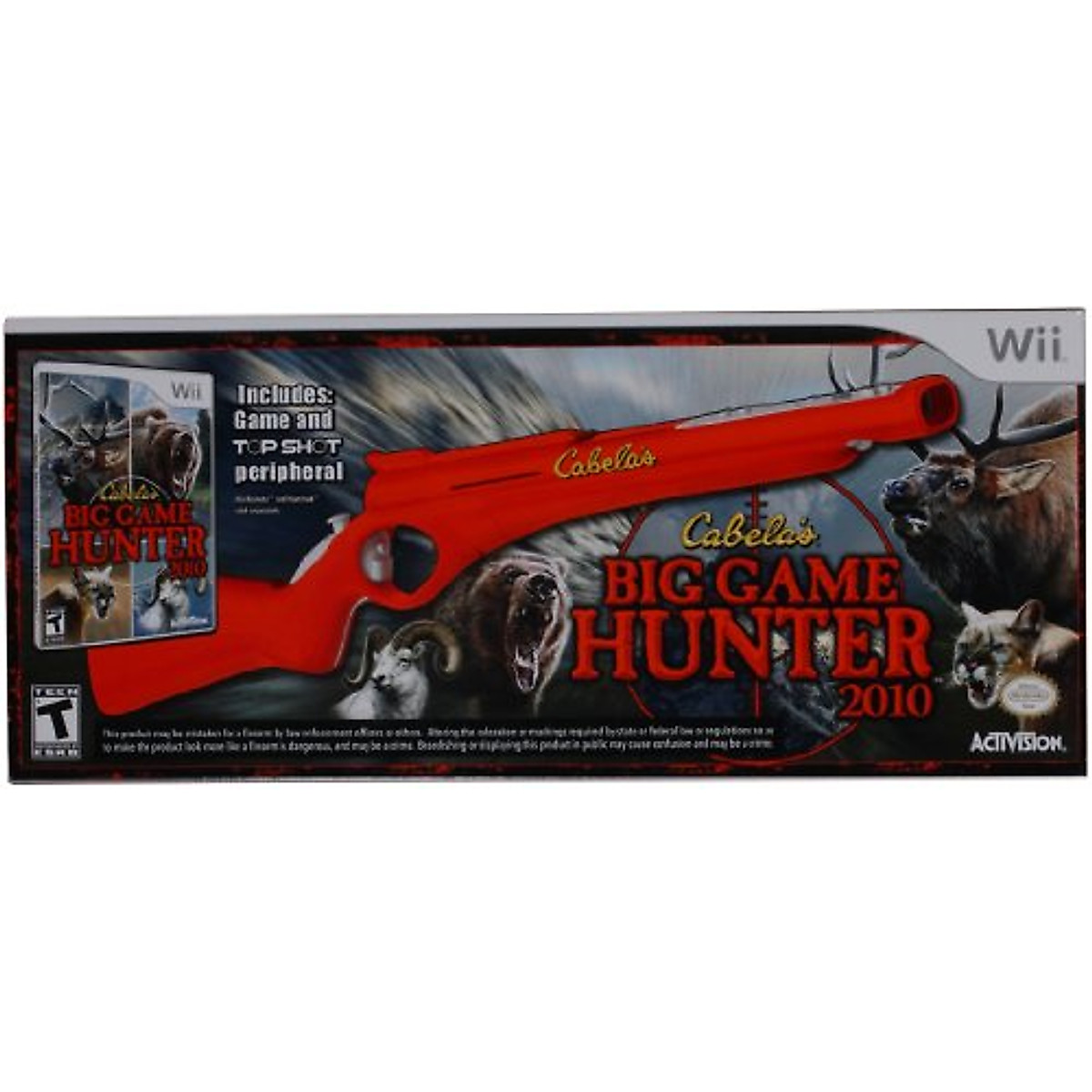 Cabela's Big Game Hunter 2010 with Gun Bundle