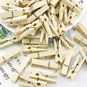 Natural Wooden Clothespins Colorful Spring Wooden Clips Beach Craft Decoration Wedding Clips Party G6H6 Clip Towel