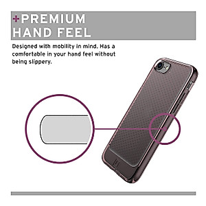 URBAN ARMOR GEAR [U] by UAG Designed for iPhone SE 2020 / iPhone 8 / iPhone 7 [4.7-inch screen] Case Lucent Slim Lightweight Stylish Transparent Impact Resistant Protective Phone Cover, Dusty Rose