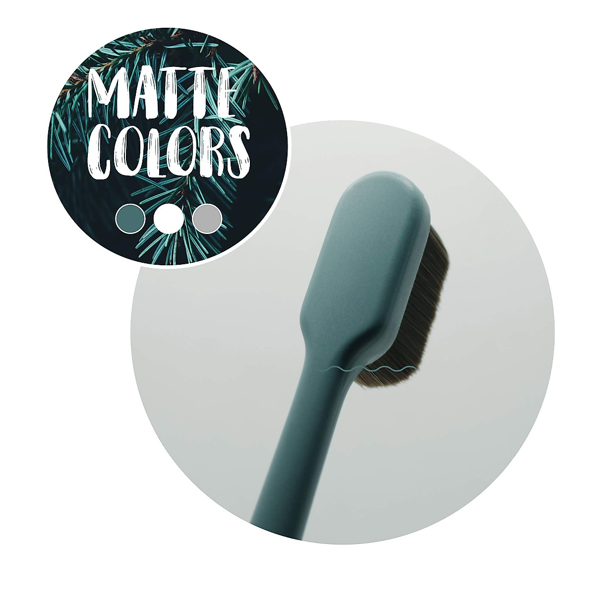 Ebris Saber Series Extra Soft Toothbrushes for Adults (3 Pack) | Soft Bristle Toothbrush, Over 10,000 Nano Sized Charcoal Bristles, Perfect Brush for Teeth Cleaning, Extra Gum Care & Enamel Protection